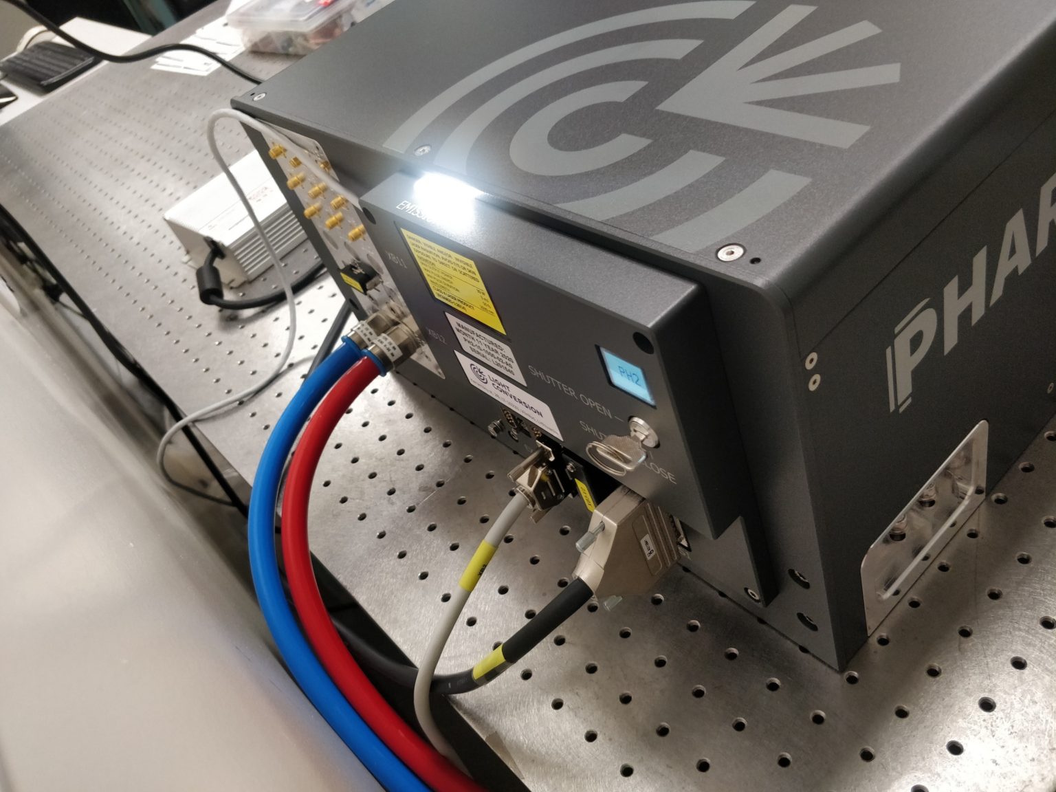 Light Conversion Pharos PH2-SP-10W-1mJ – Patrick Tapping