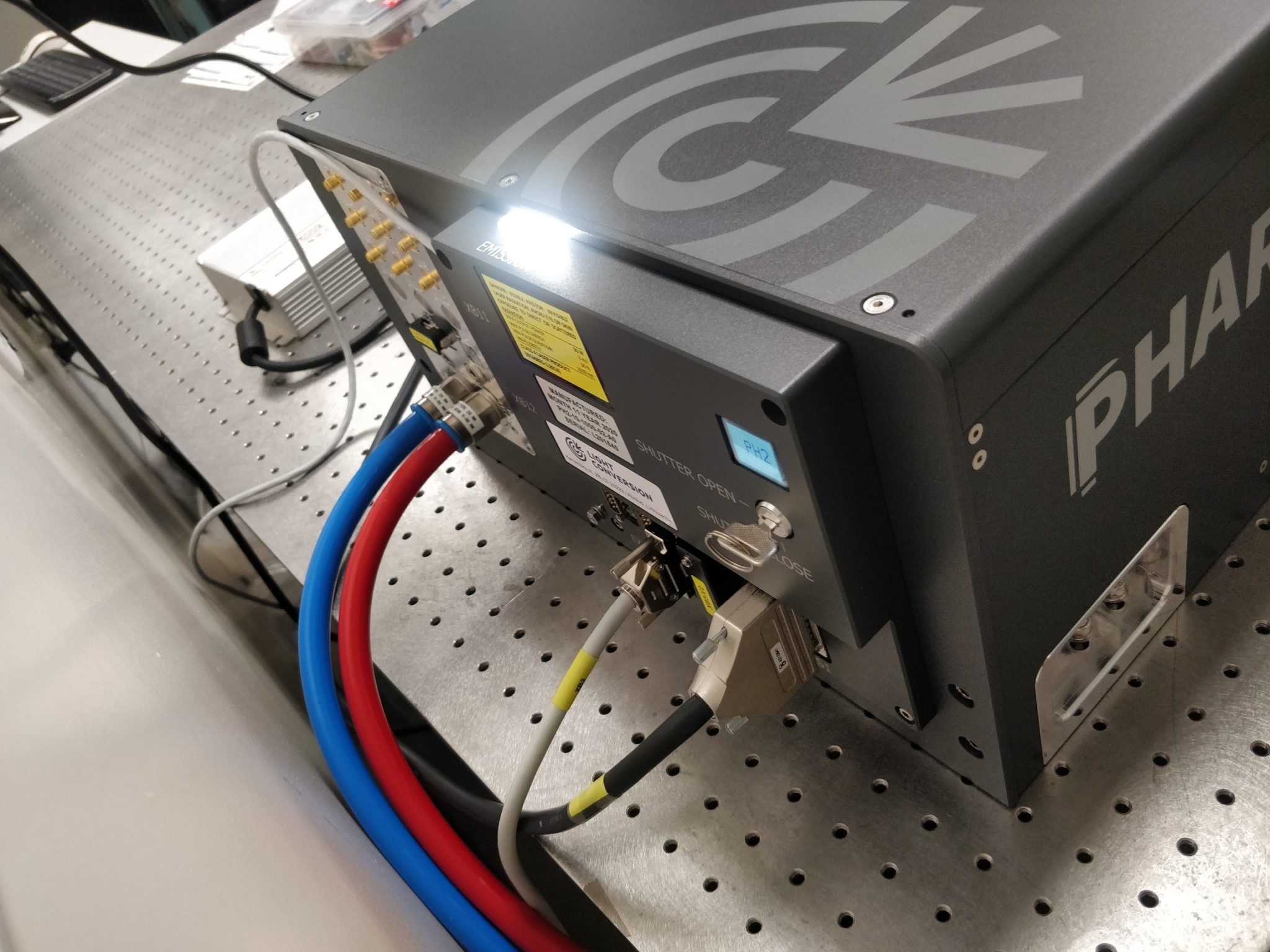 Light Conversion Pharos PH2-SP-10W-1mJ – Patrick Tapping